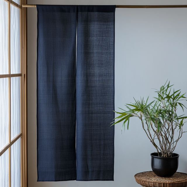 Japanese Curtains - Noren Drapes - 100% Premium Linen