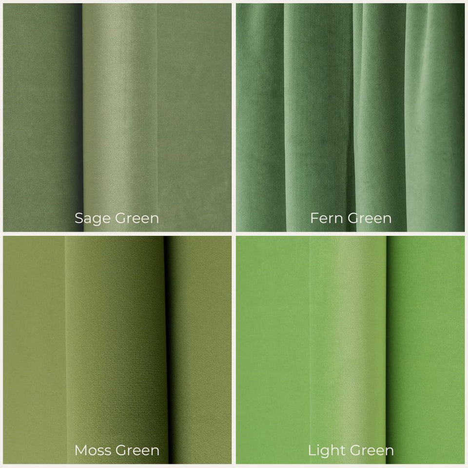 Set of Velvet Fabric Samples - Velvet Swatches
