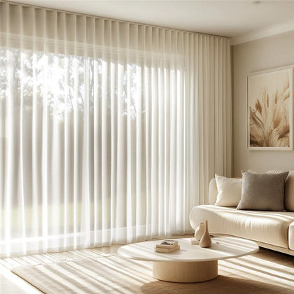 S-Fold Sheer Curtains - Custom & Ready-Made