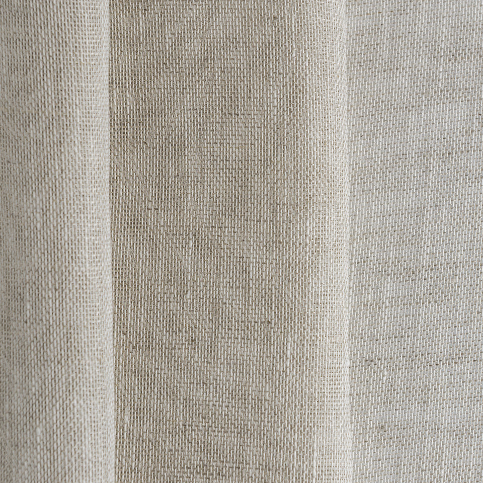 Sheer Roman Blinds - 100% Natural Linen Voile Fabric - Natural, White ...